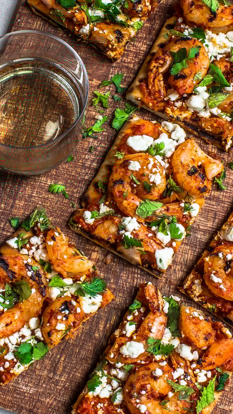 Grilled Harissa Flatbread